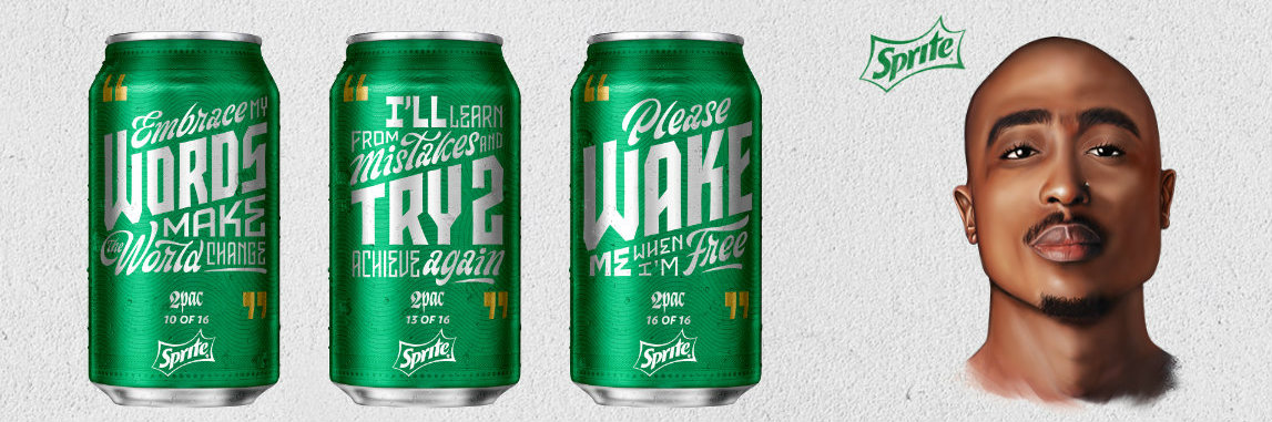 Tupac, Missy Elliott e J. Cole estampam latas da Sprite » ZonaSuburbana