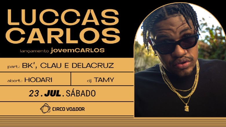 Luccas Carlos apresenta álbum “jovemCARLOS” no Circo Voador, no Rio de ...