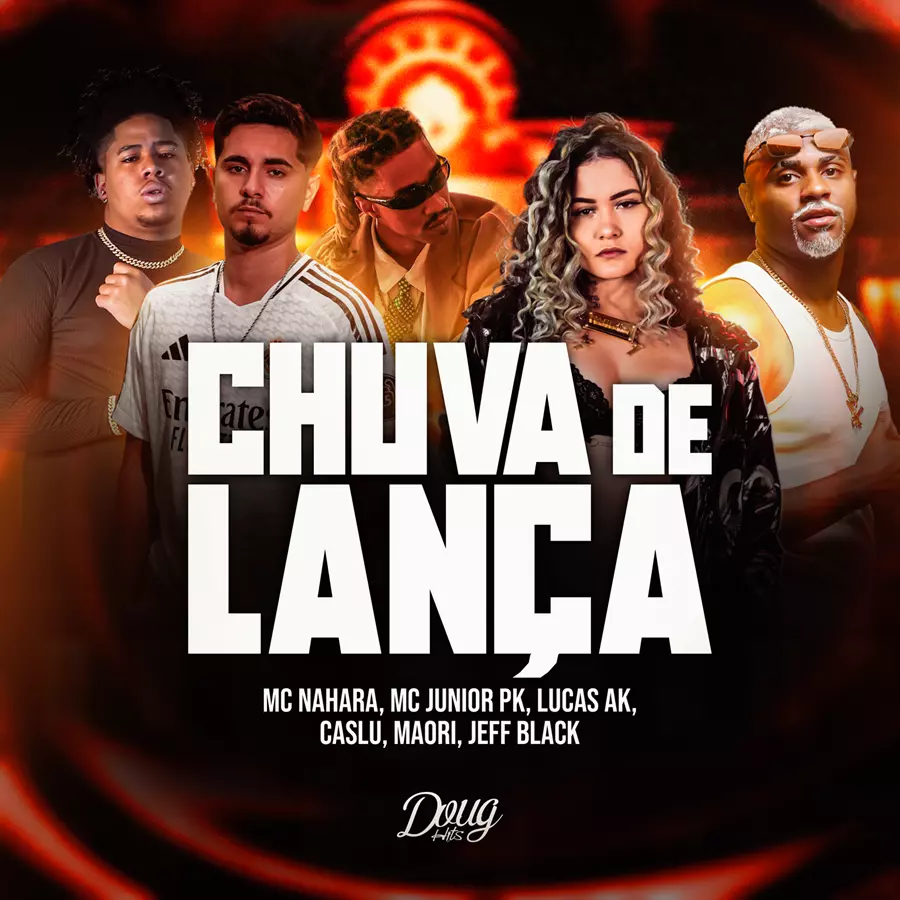MC Nahara, MC Junior PK, Lucas AK, Caslu, Maori e Jeff Black se unem em ...
